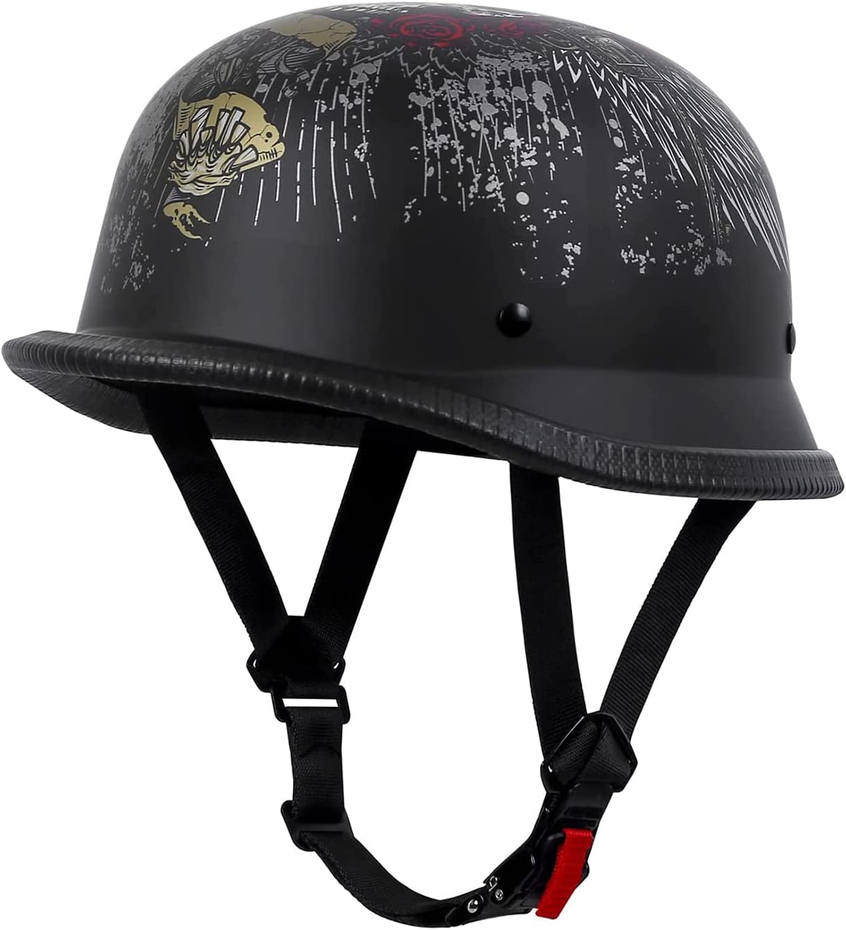 Half Helmet- German w. design – J & Sen Motorsport